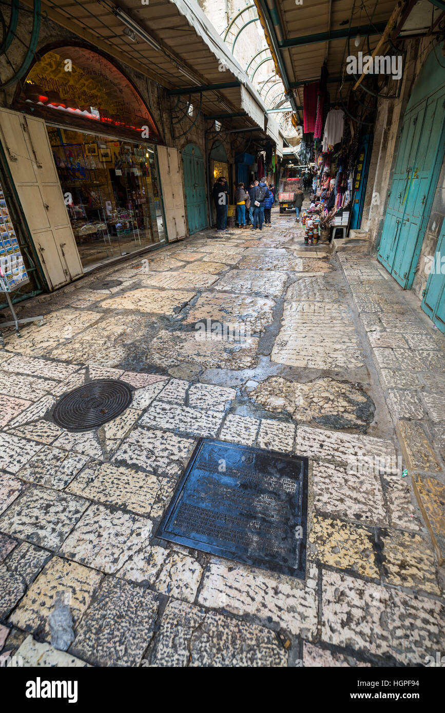 street in Jerusalem Old City, Israel Stock Photo - Alamy