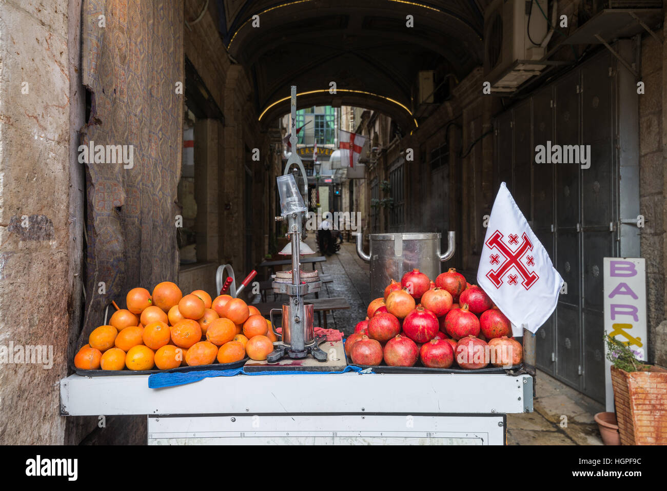 Jerusalem fresh orange juice hi-res stock photography and images - Alamy