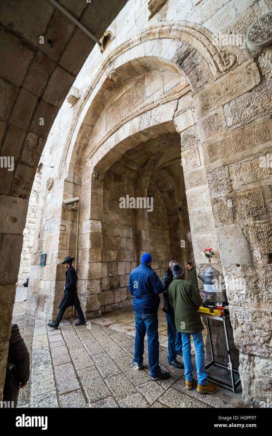 Jaffa Gate in Old city of jerusalem, Israel Stock Photo - Alamy