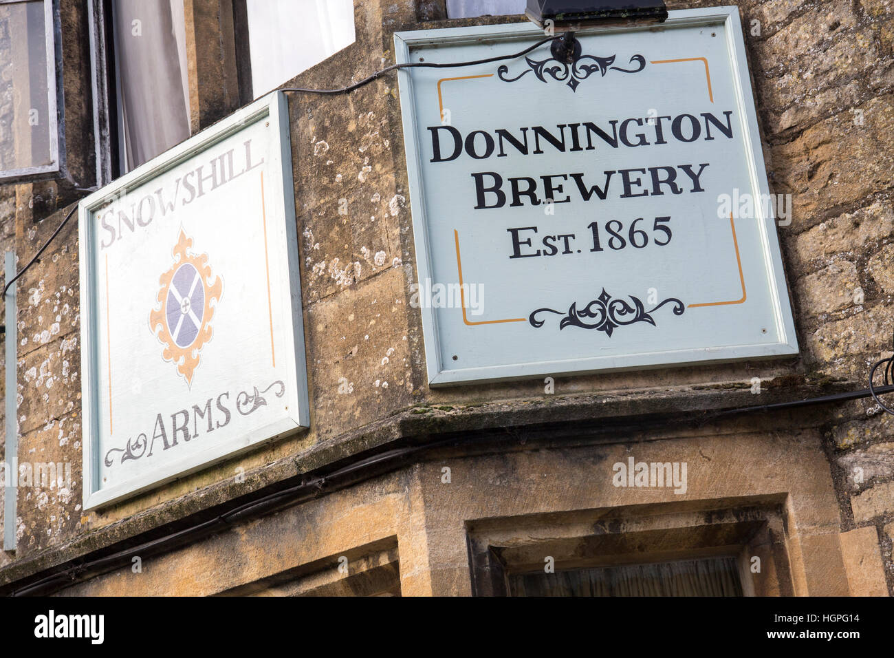 Snowshill arms, local pub in the cotswolds village of Snowshill ...