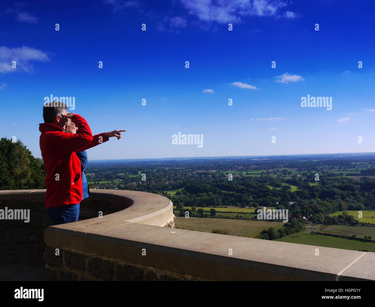 Box hill viewpoint hi-res stock photography and images - Alamy