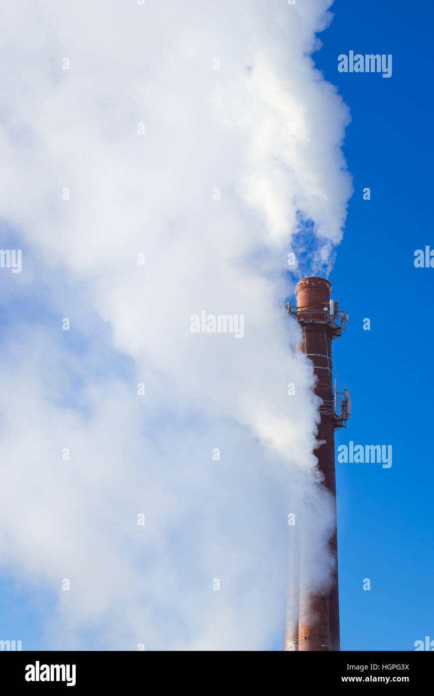 Boiler city russia winter cold hi-res stock photography and images - Alamy