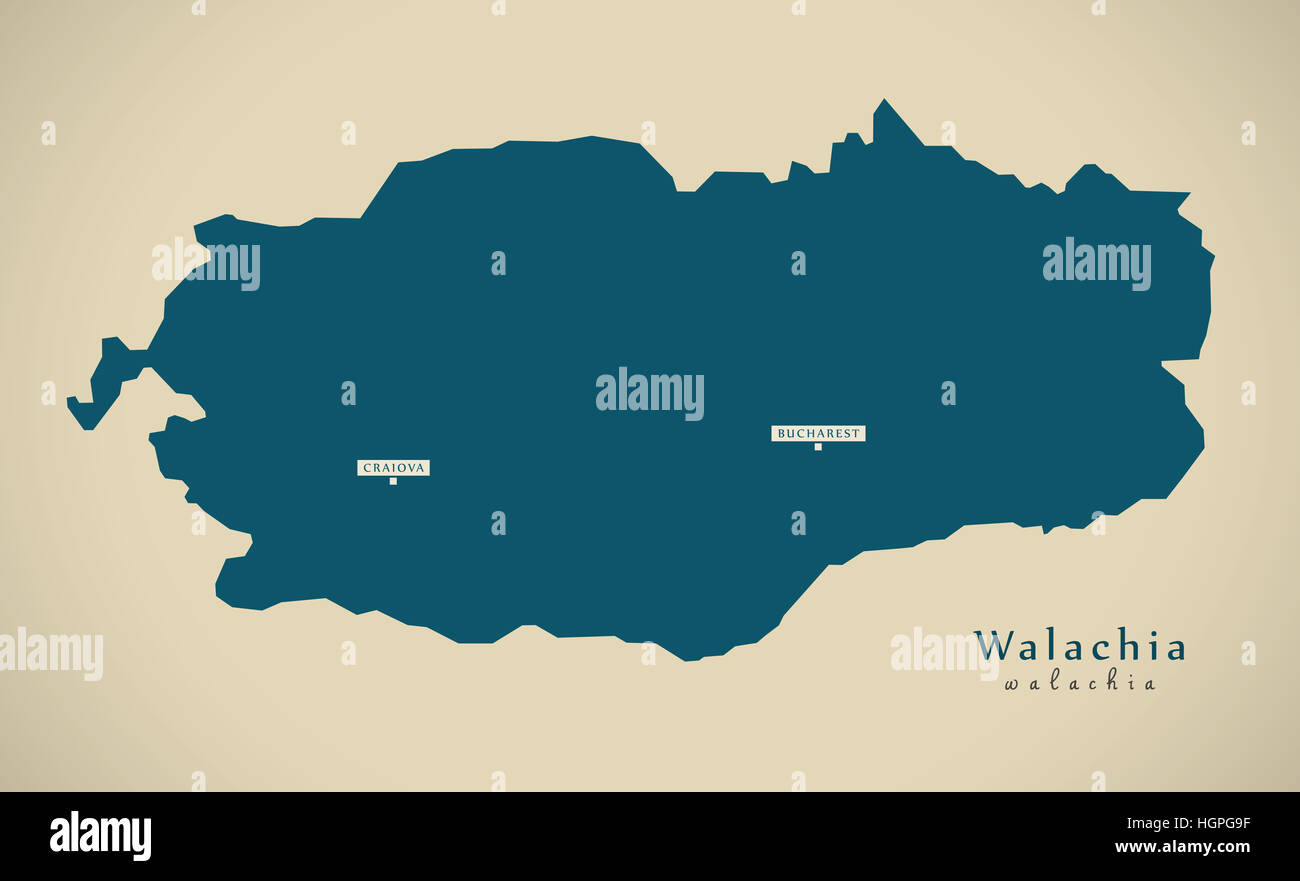 Map of romania hi-res stock photography and images - Alamy