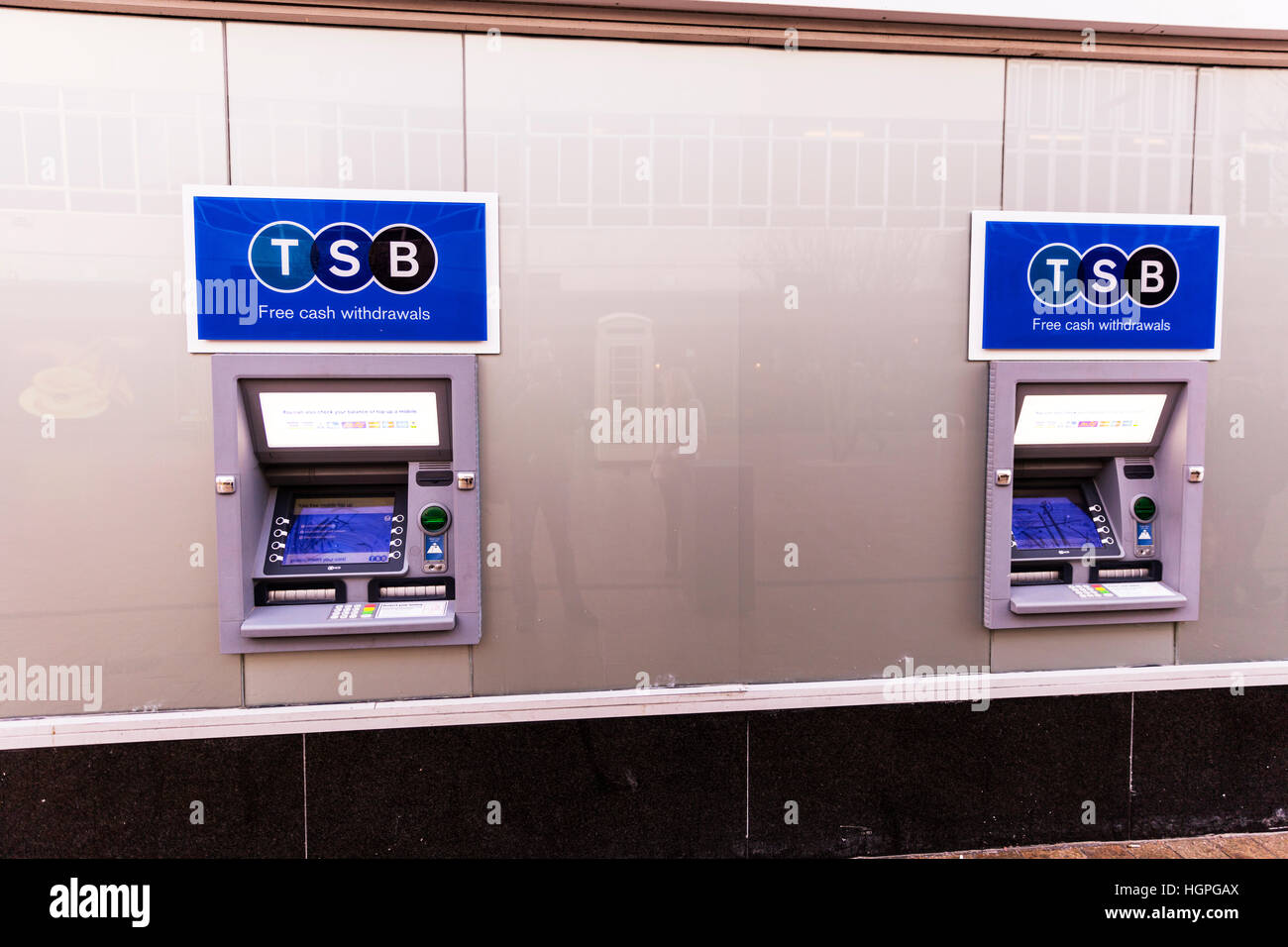 Trustee Savings Bank Cash Machine High Resolution Stock Photography and ...