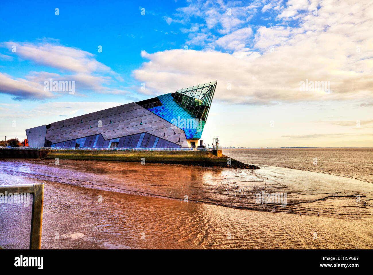 The Deep aquarium Hull building exterior Humber river City Kingston ...