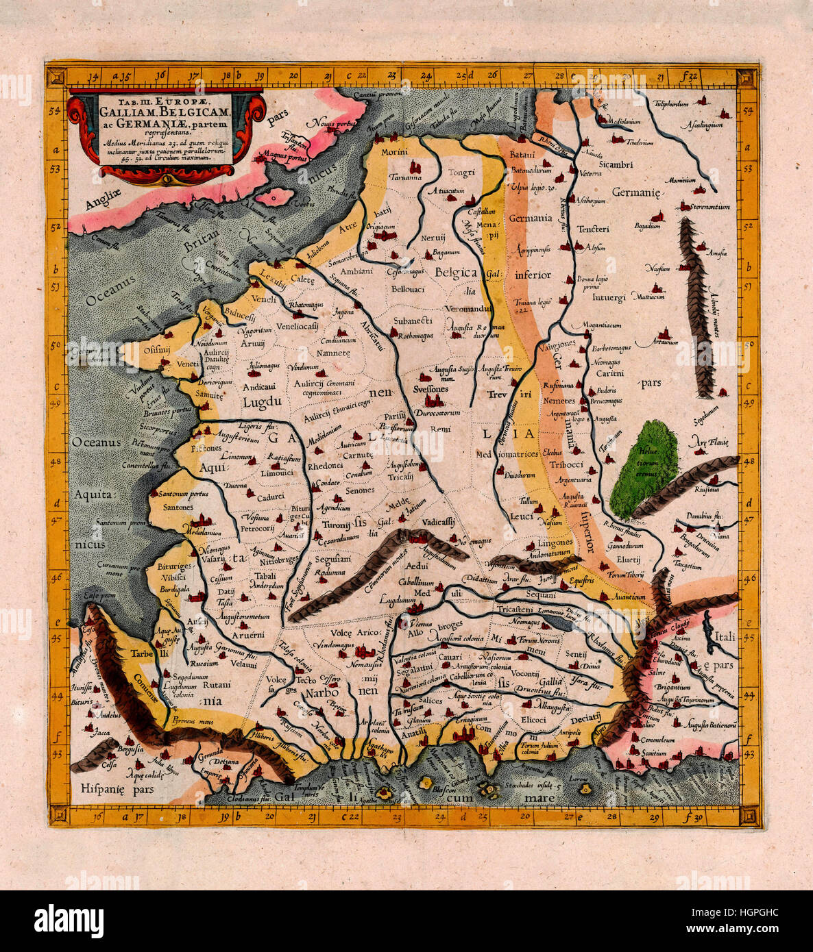 1695 map hi-res stock photography and images - Alamy