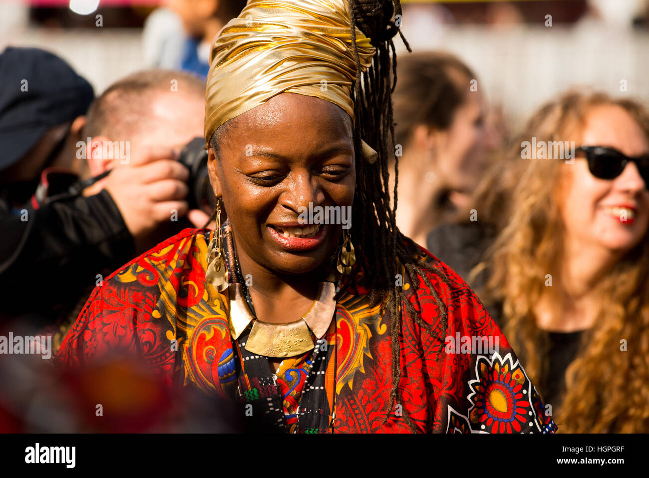 Africa On The Square at Trafalgar Square, London. Annual event ...