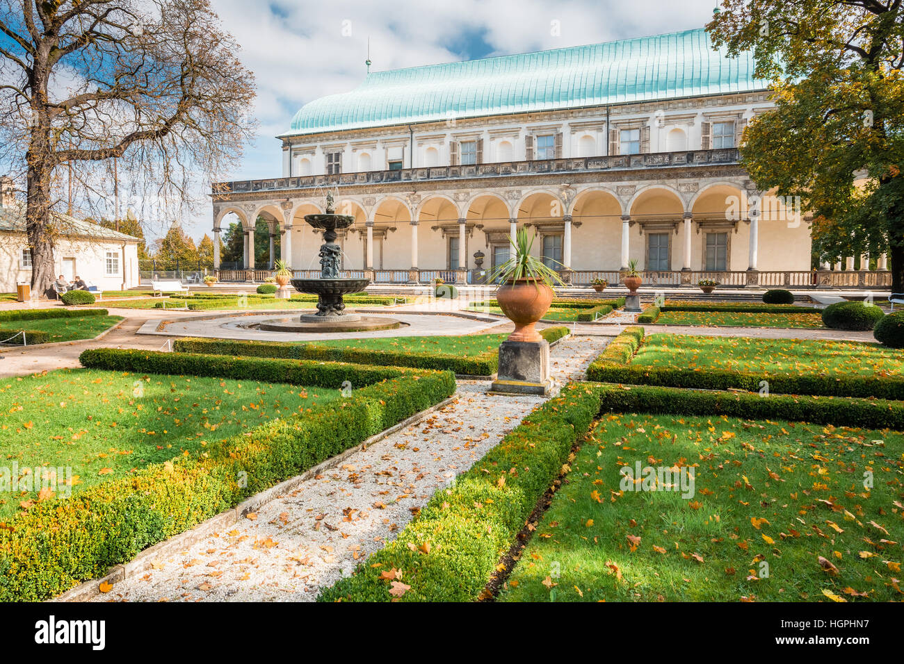 Prague castle royal gardens hi-res stock photography and images - Alamy