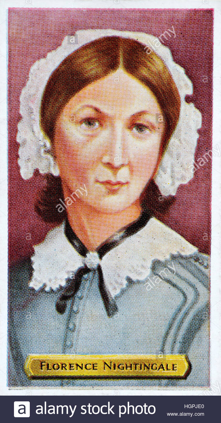 Florence nightingale portrait hi-res stock photography and images - Alamy