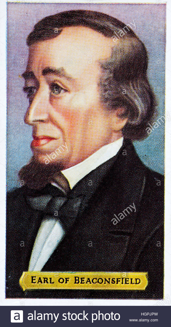 Benjamin disraeli painting hi-res stock photography and images - Alamy