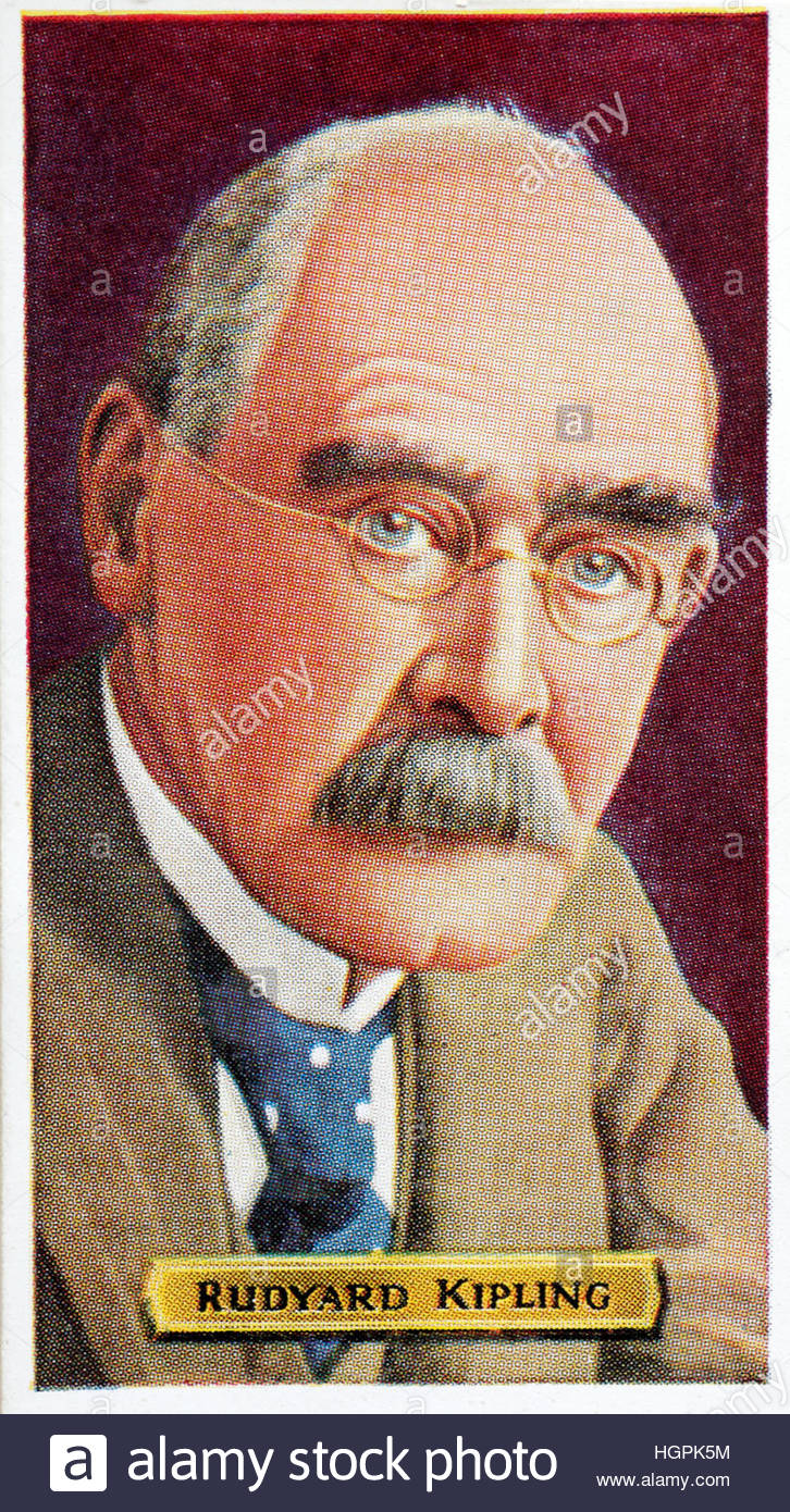 Rudyard kipling portrait hi-res stock photography and images - Alamy