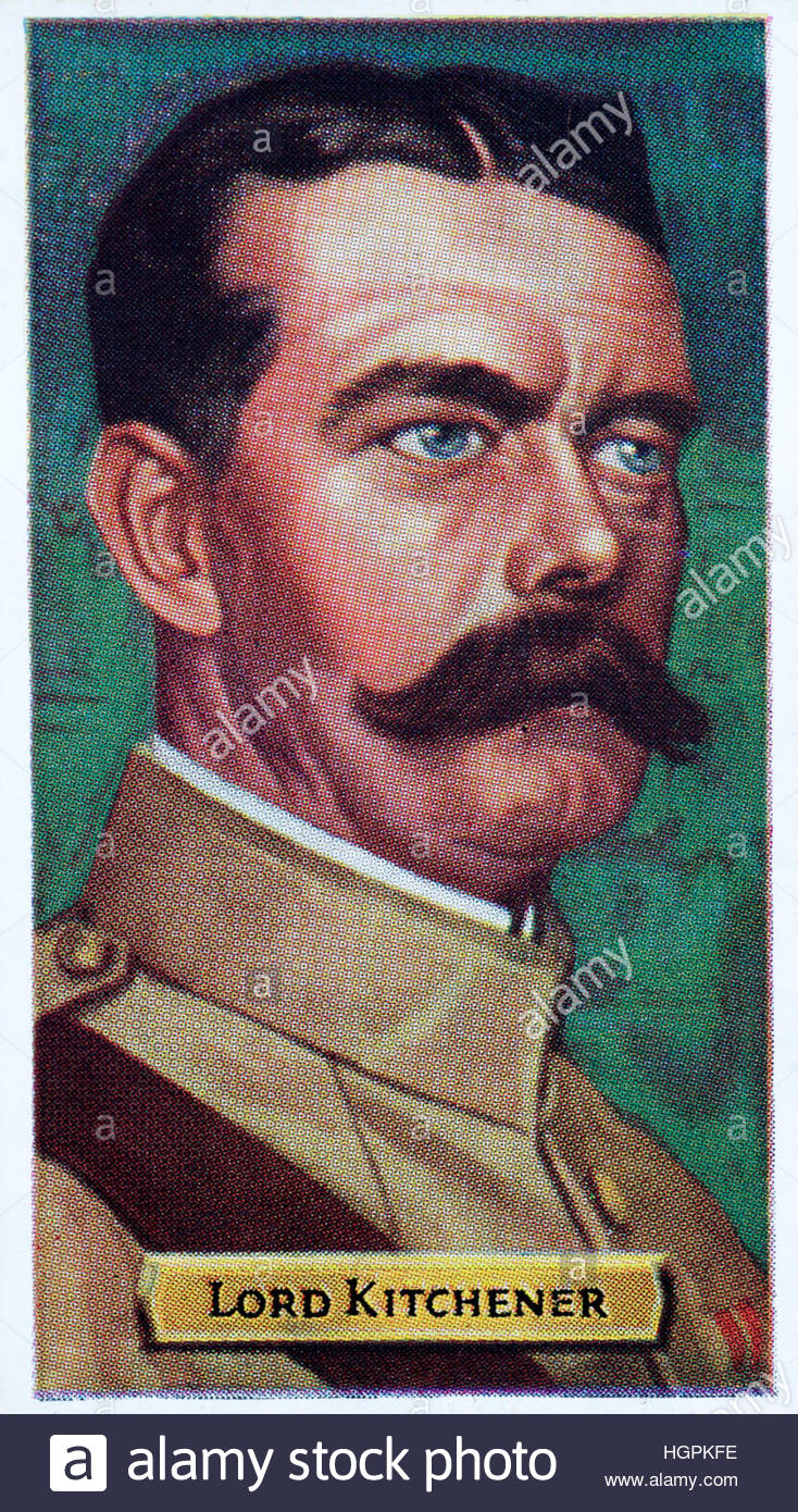 Field Marshal Horatio Herbert Kitchener, 1st Earl Kitchener 1850 – 1916 ...