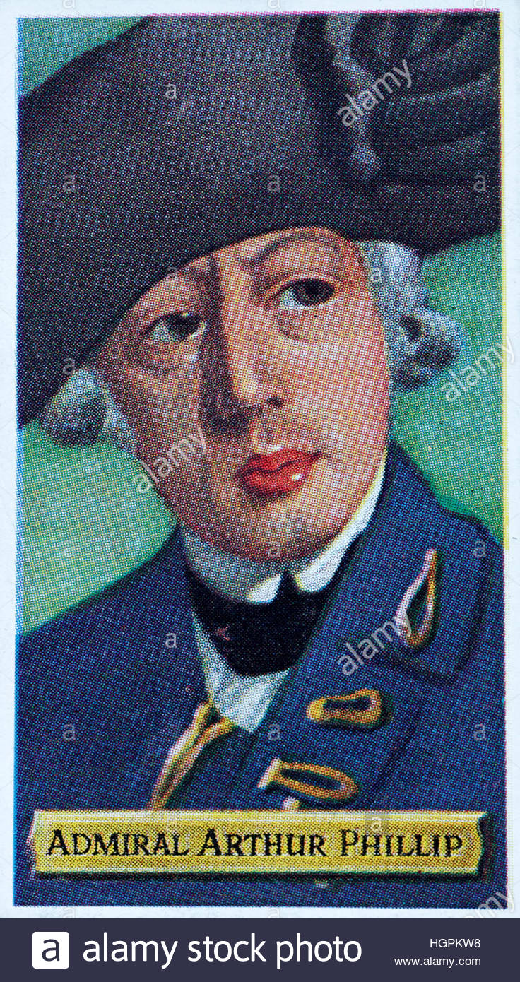 Governor arthur phillip hi-res stock photography and images - Alamy