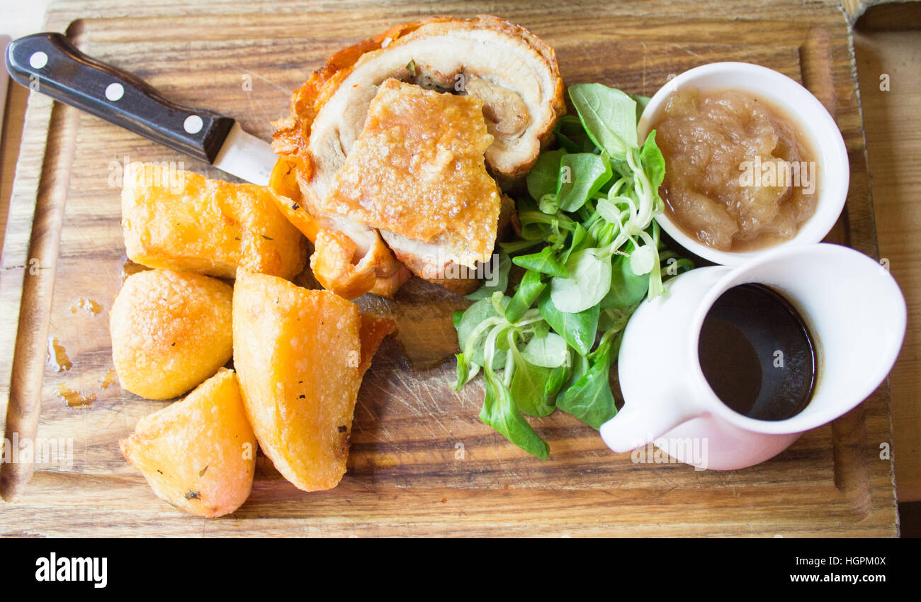 Pig apple plate hi-res stock photography and images - Alamy