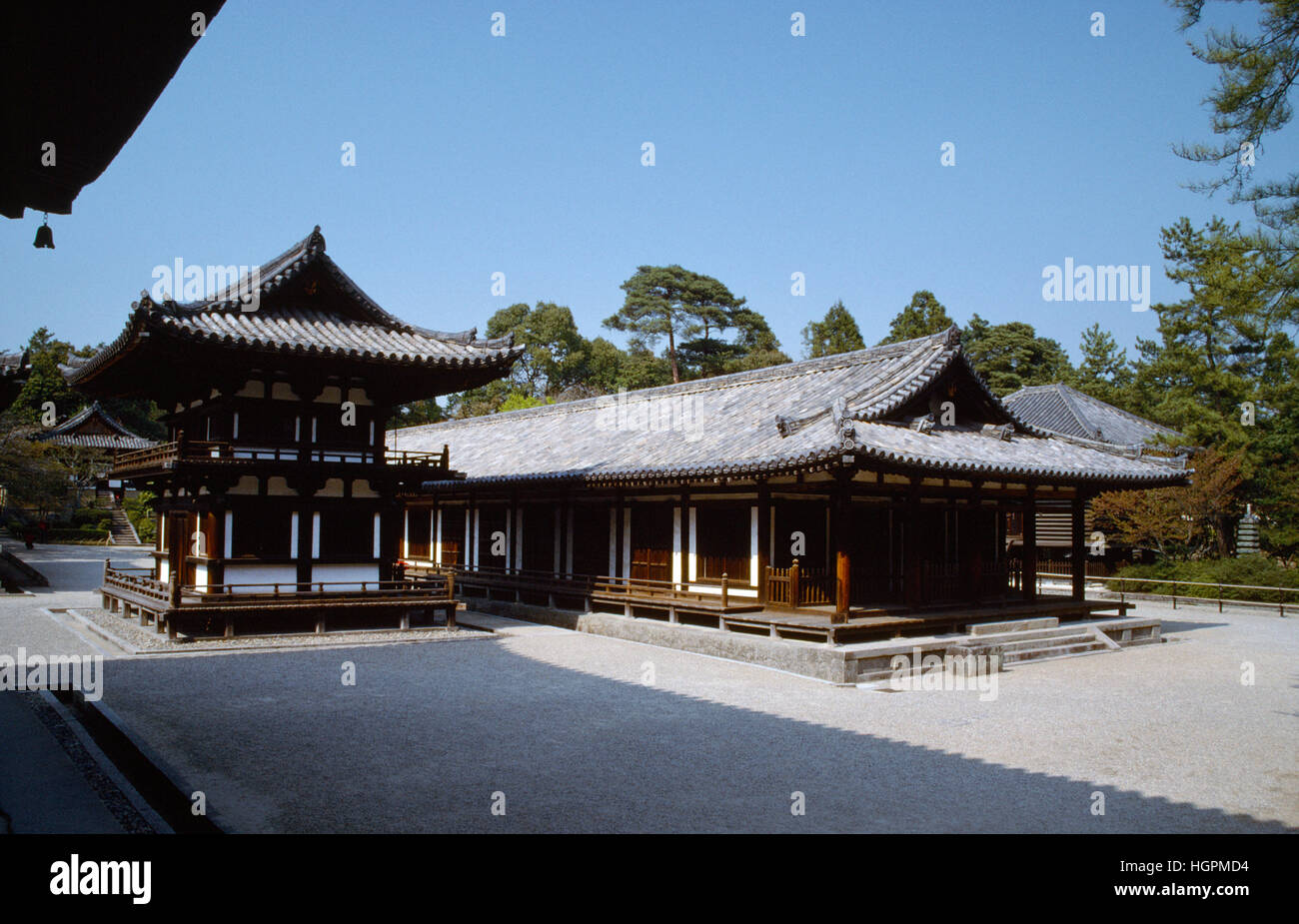 The Kodo, lecture hall and 13th century Koro, also known as the ...