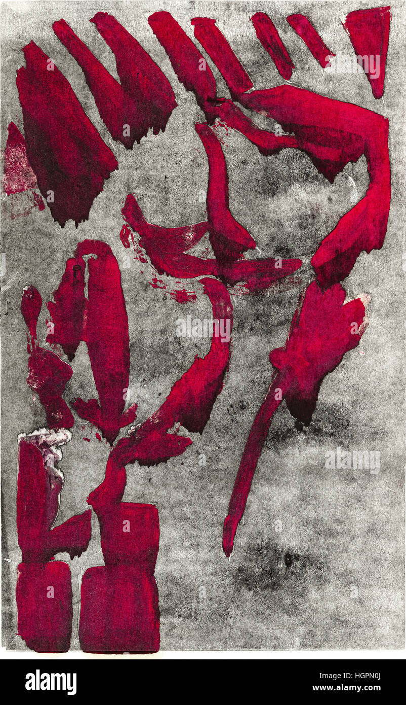 Red Head Punk. A stylized illustration of a spiky haired punk character ...