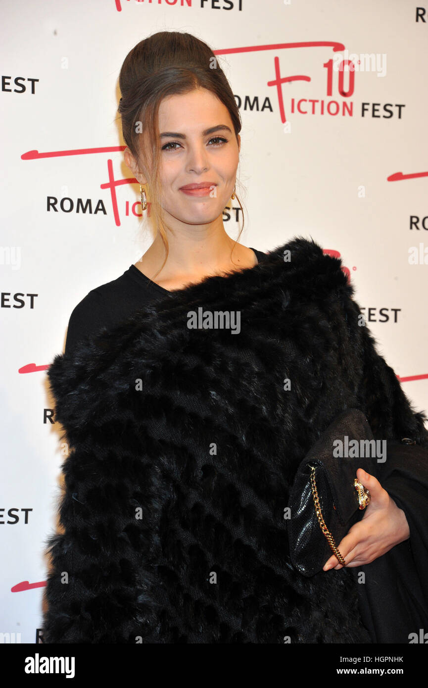 Irene Splendorini attending the premiere of 'The Border,' during the ...