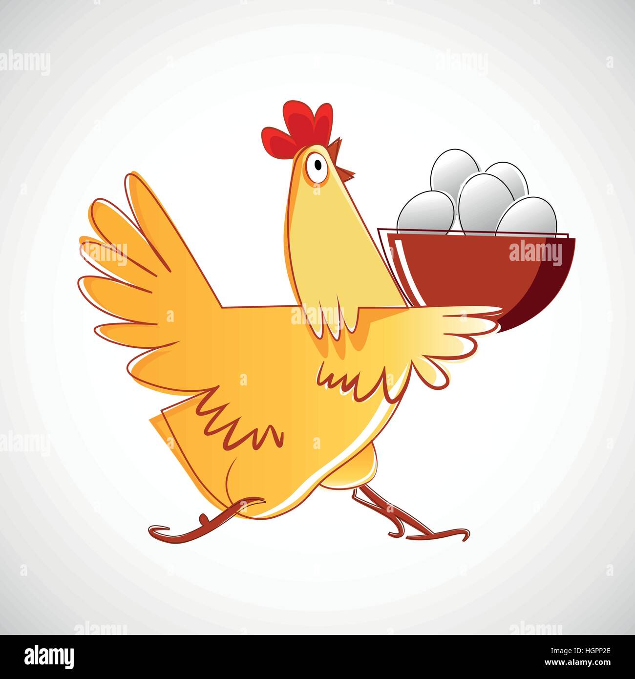 Cartoon chicken family hi-res stock photography and images - Alamy