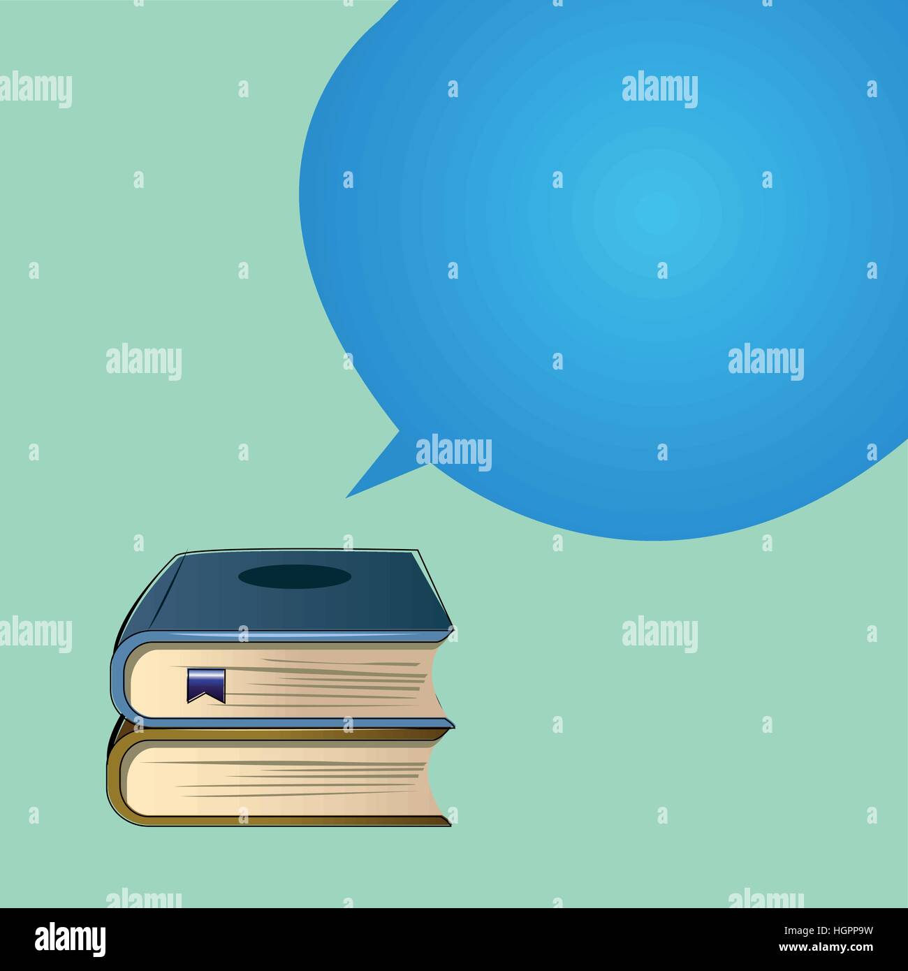 Set of interesting vector books for thought Stock Vector Image & Art ...