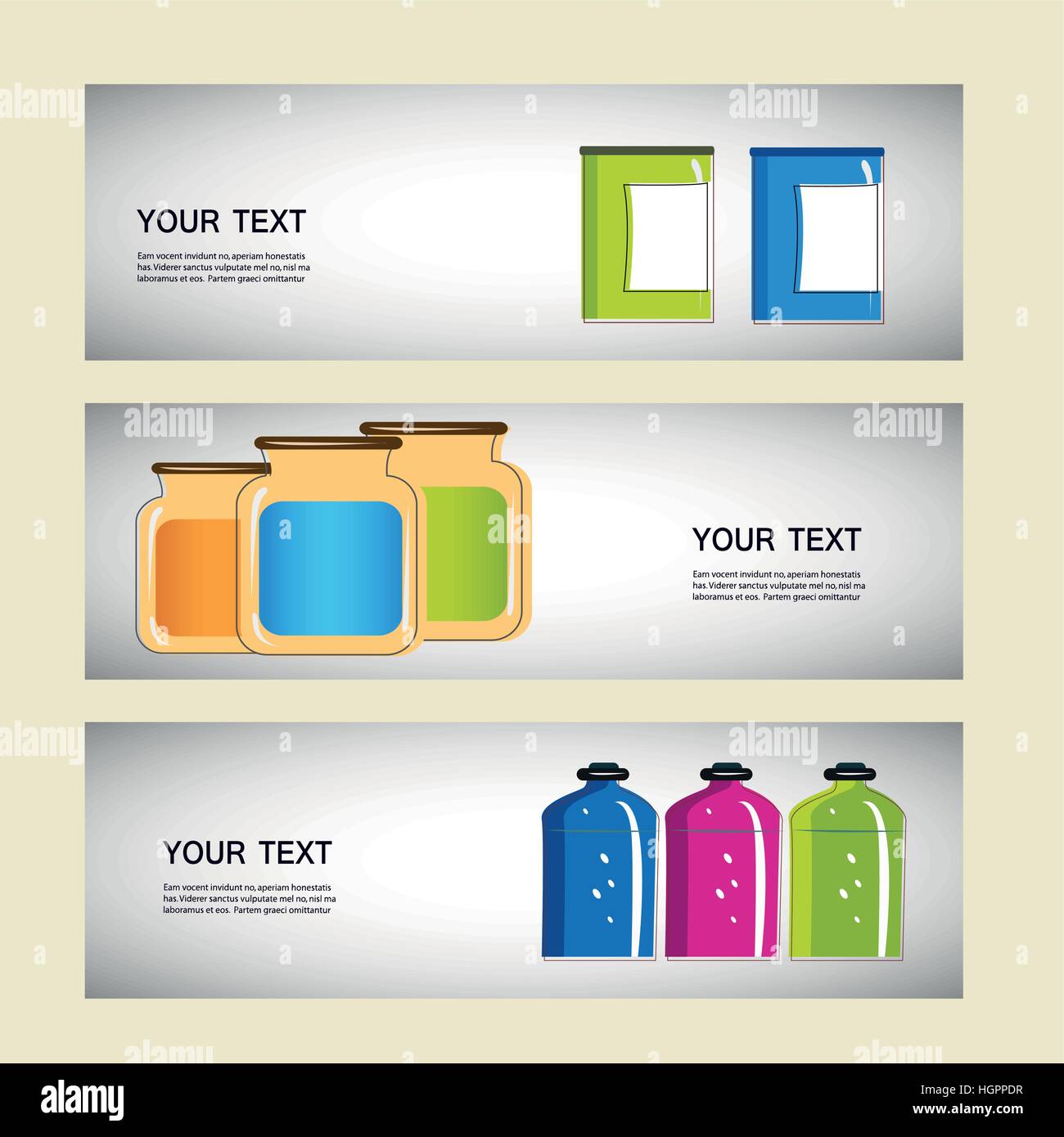 Preserved food labels Stock Vector Images - Alamy