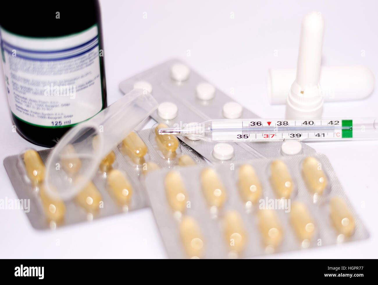 isolated equipment for sick cure Stock Photo - Alamy