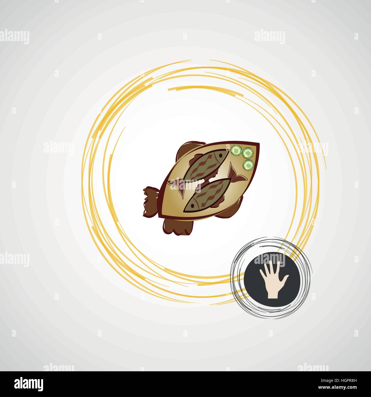 Plate vector art Stock Vector Images - Alamy