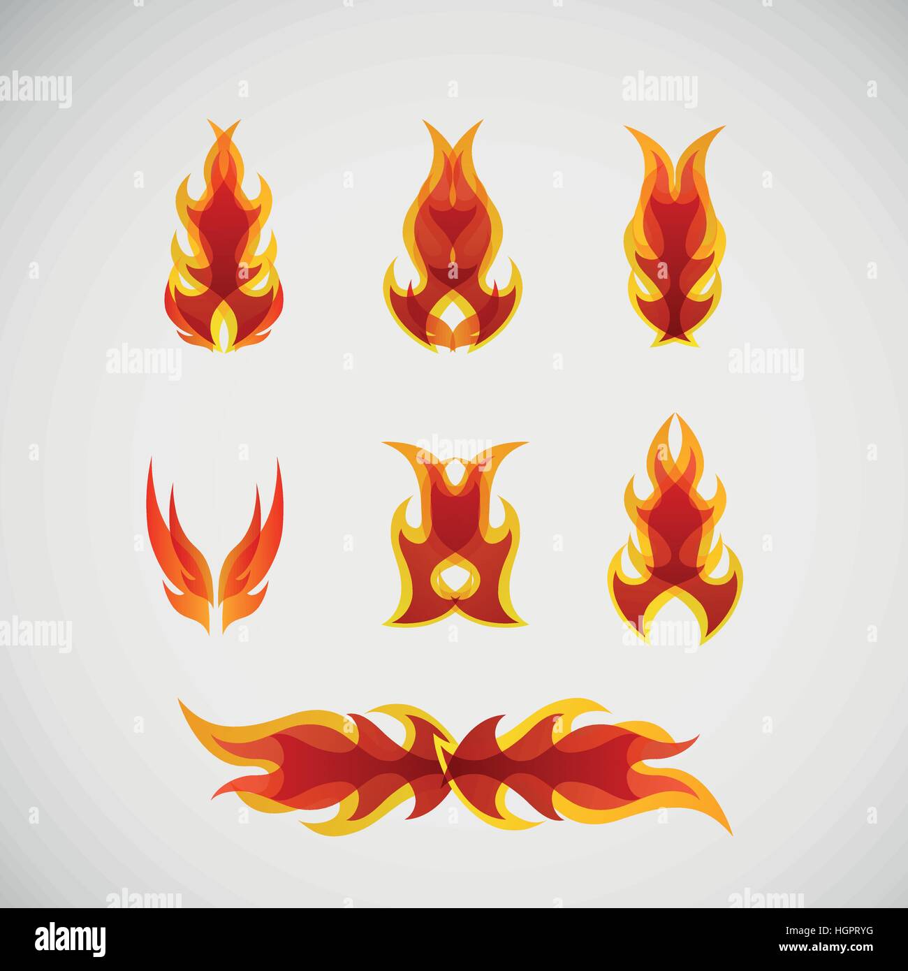 Burning firewood Stock Vector Images - Alamy