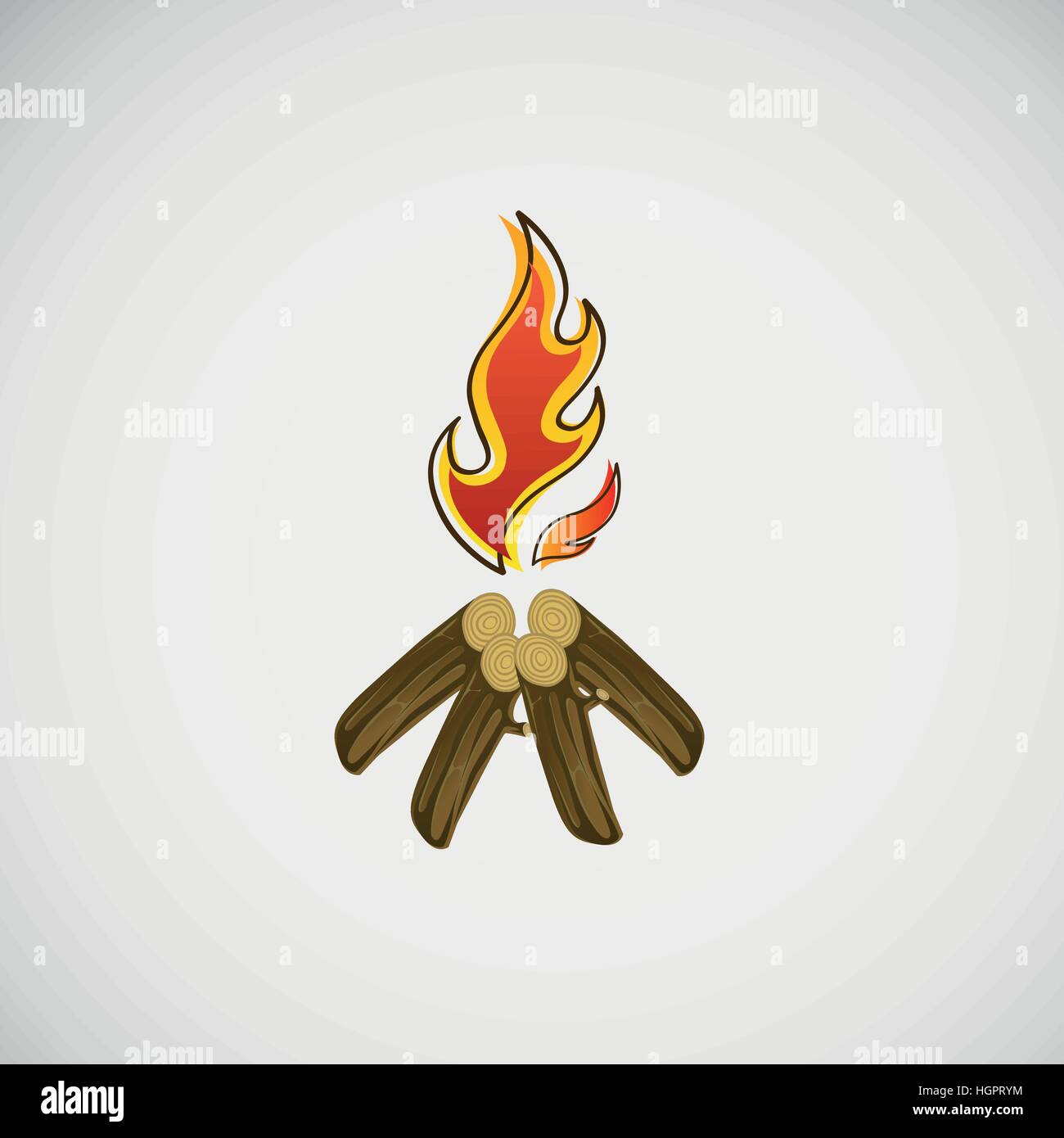 Torch flame wood Stock Vector Images - Alamy