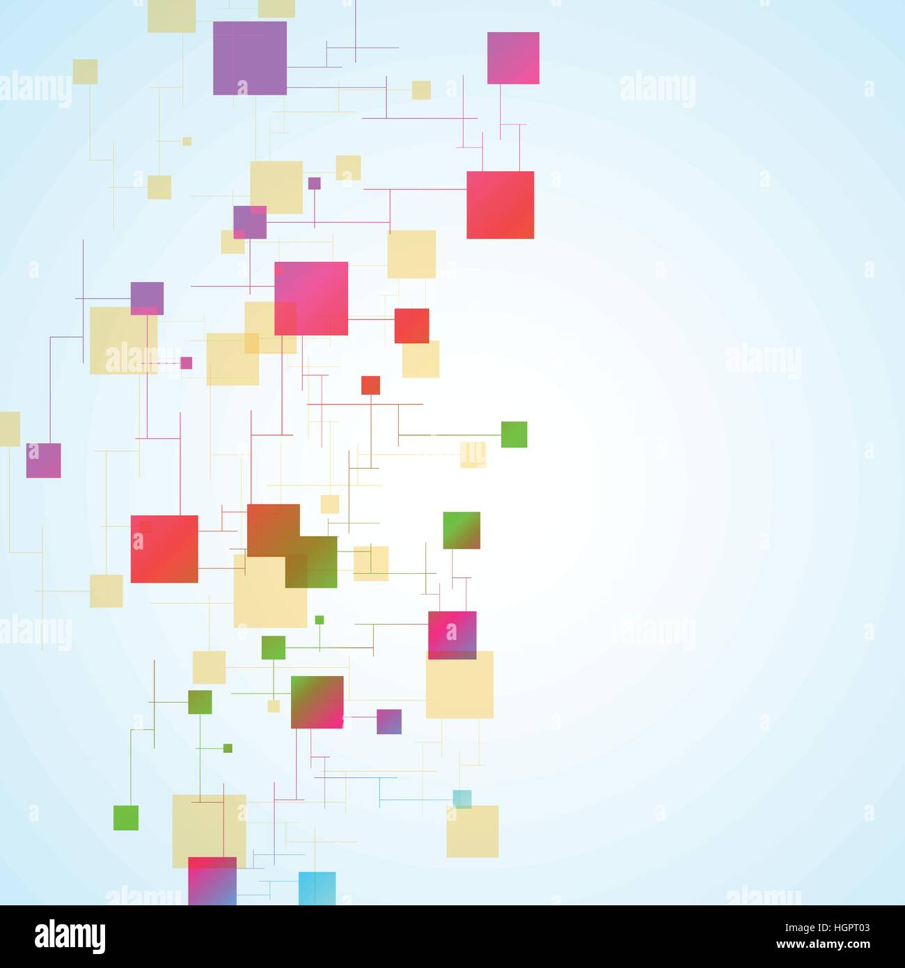 Vector color network connection and DNA atom Stock Vector Image & Art ...