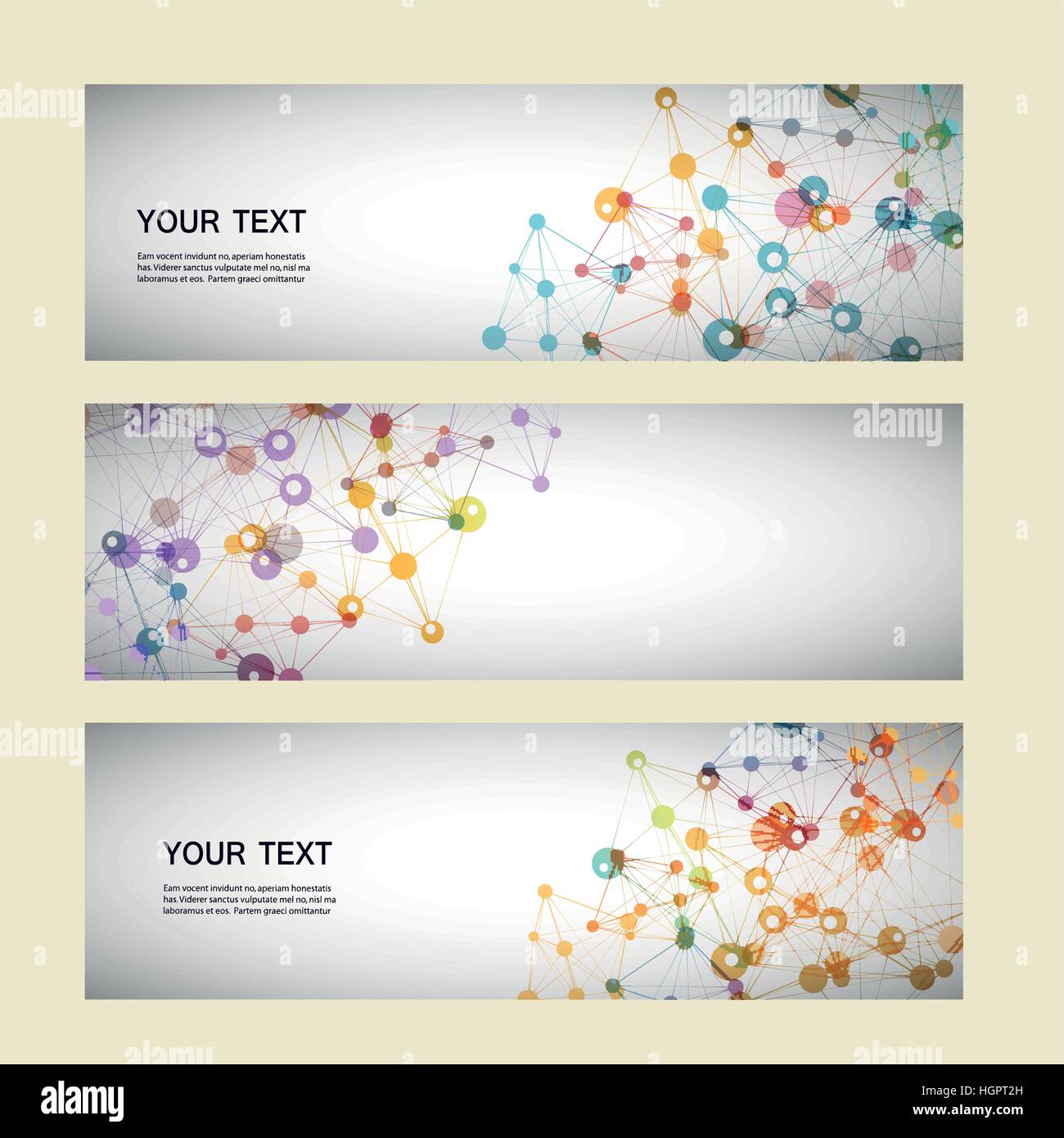 Vector color network connection and DNA atom Stock Vector Image & Art ...