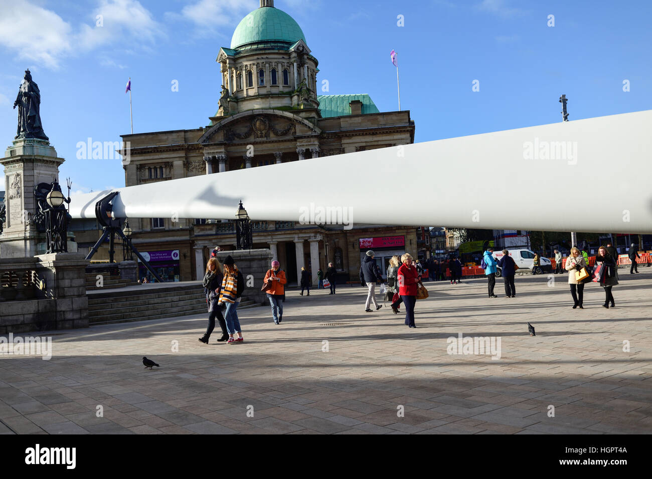 Hull city of Culture 2017,The Blade Sculpture Stock Photo - Alamy