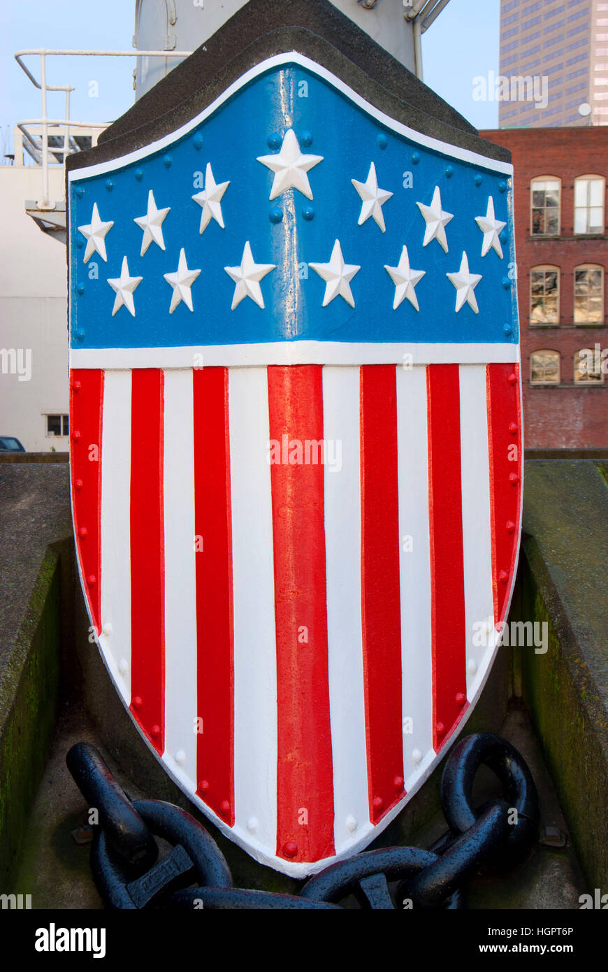 Battleship oregon hi-res stock photography and images - Alamy