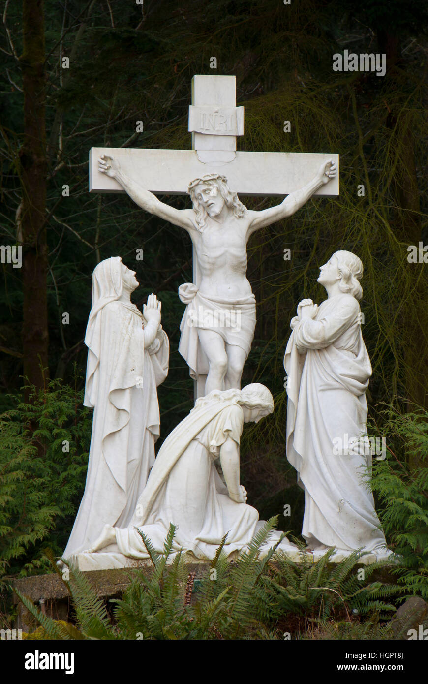 Calvary statue, The Grotto (The National Sanctuary of Our Sorrowful ...