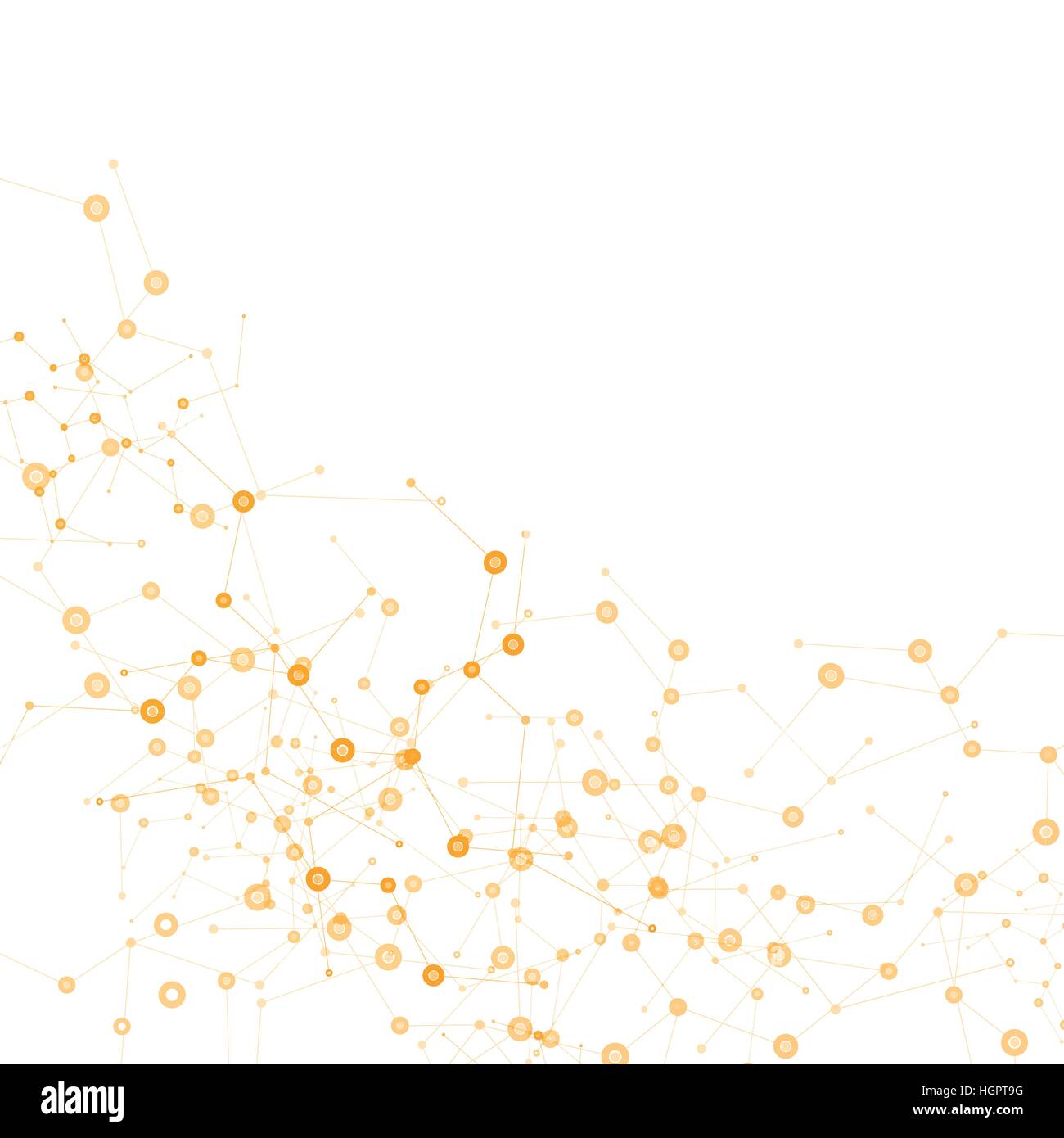 Vector color network connection and DNA atom Stock Vector Image & Art ...