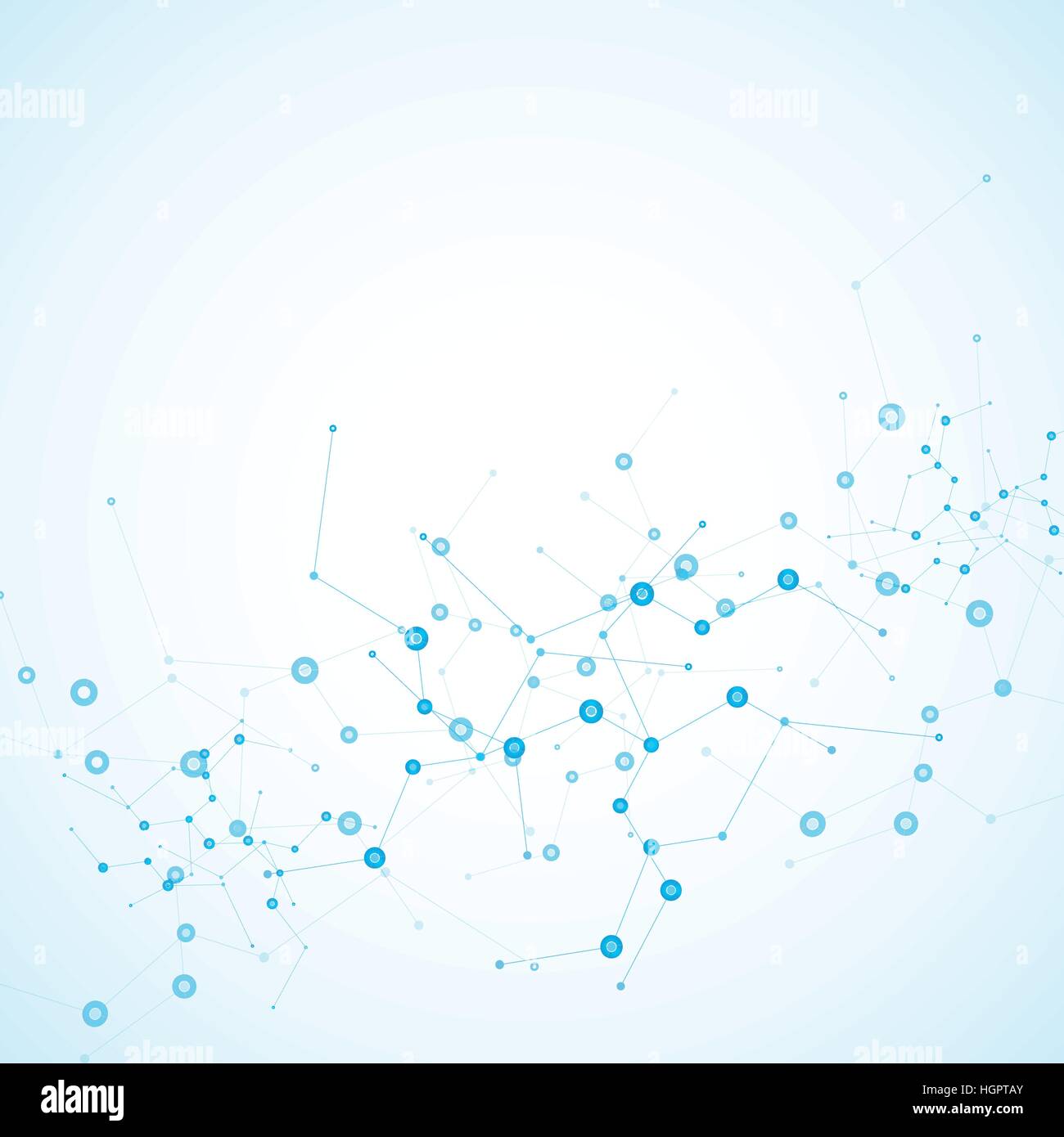 Vector color network connection and DNA atom Stock Vector Image & Art ...