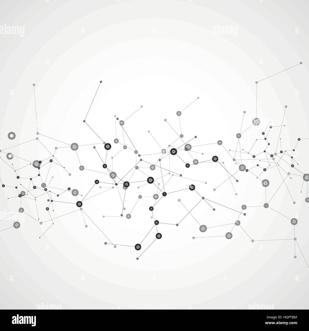 Vector color network connection and DNA atom Stock Vector Image & Art ...