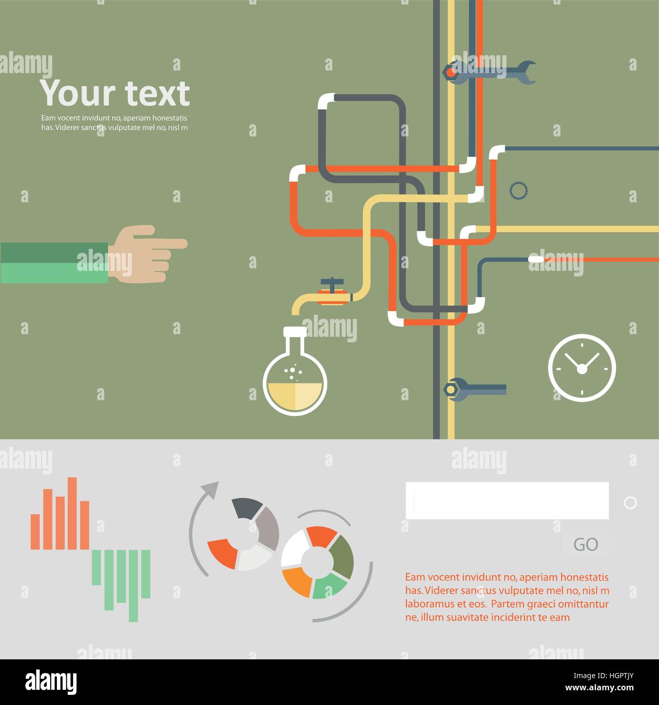 Vintage science experiment illustration vector hi-res stock photography ...