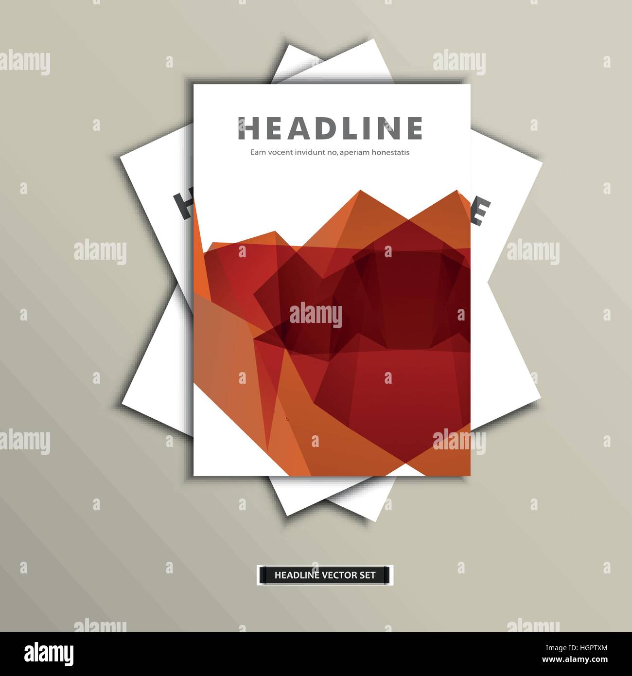 Book cover abstract colored Stock Vector Images - Alamy