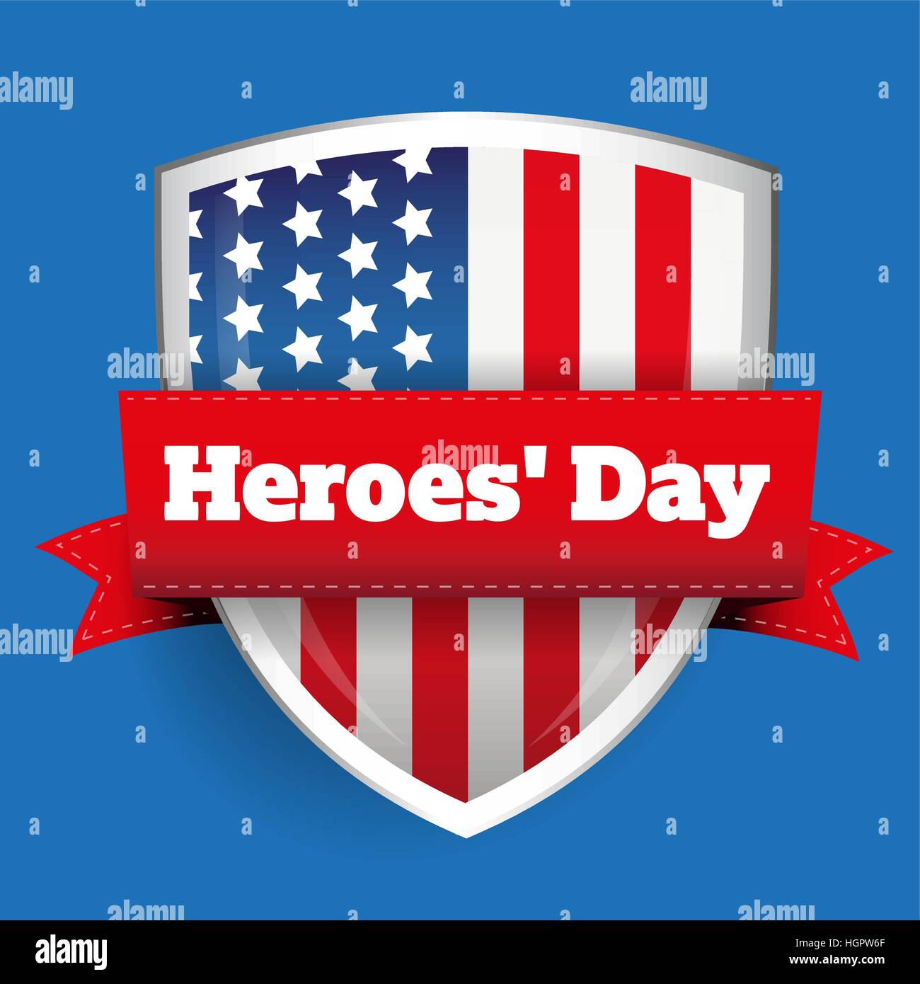 Flag memorial day Stock Vector Images - Alamy