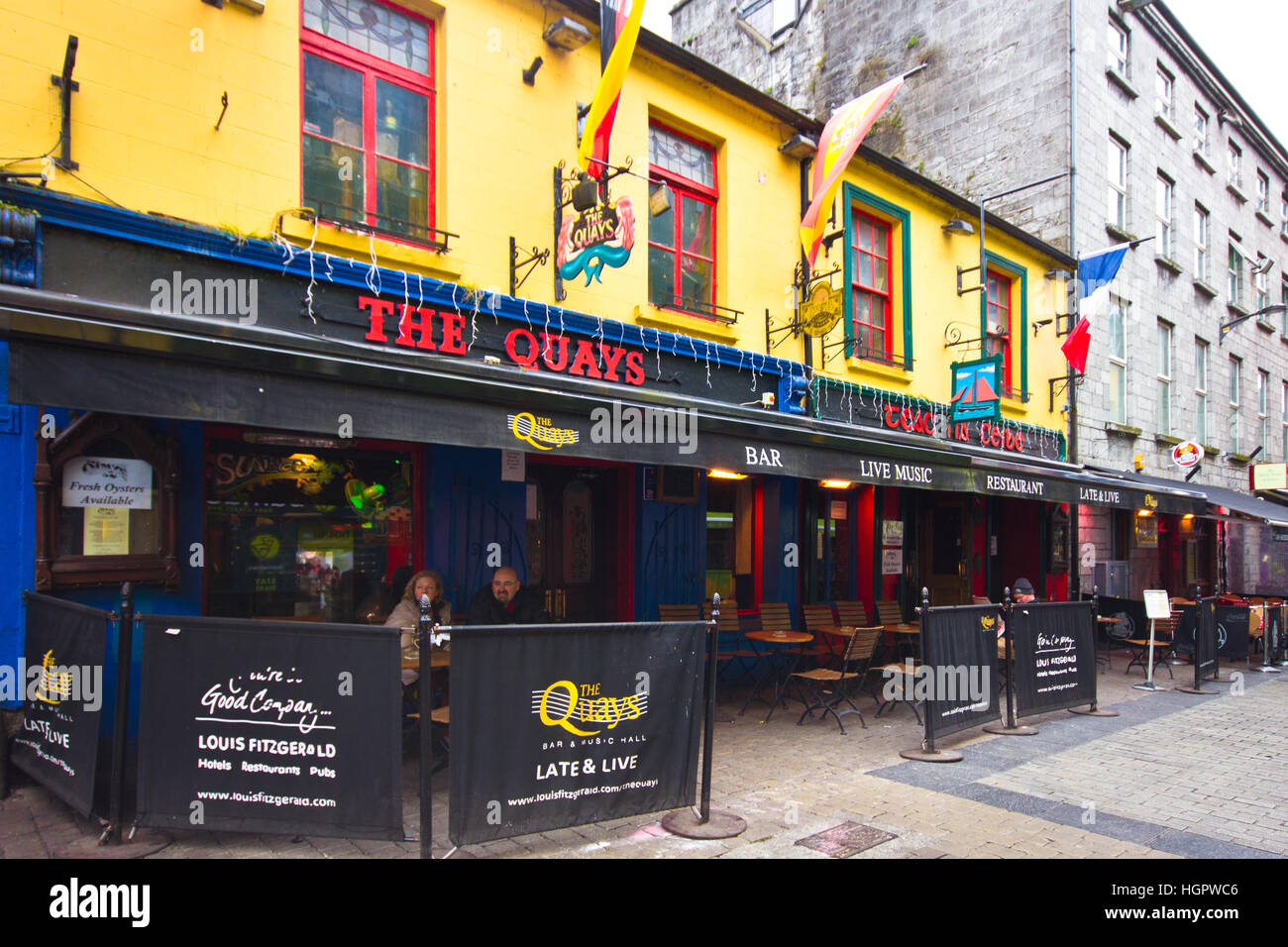 Quay street galway city hi-res stock photography and images - Alamy