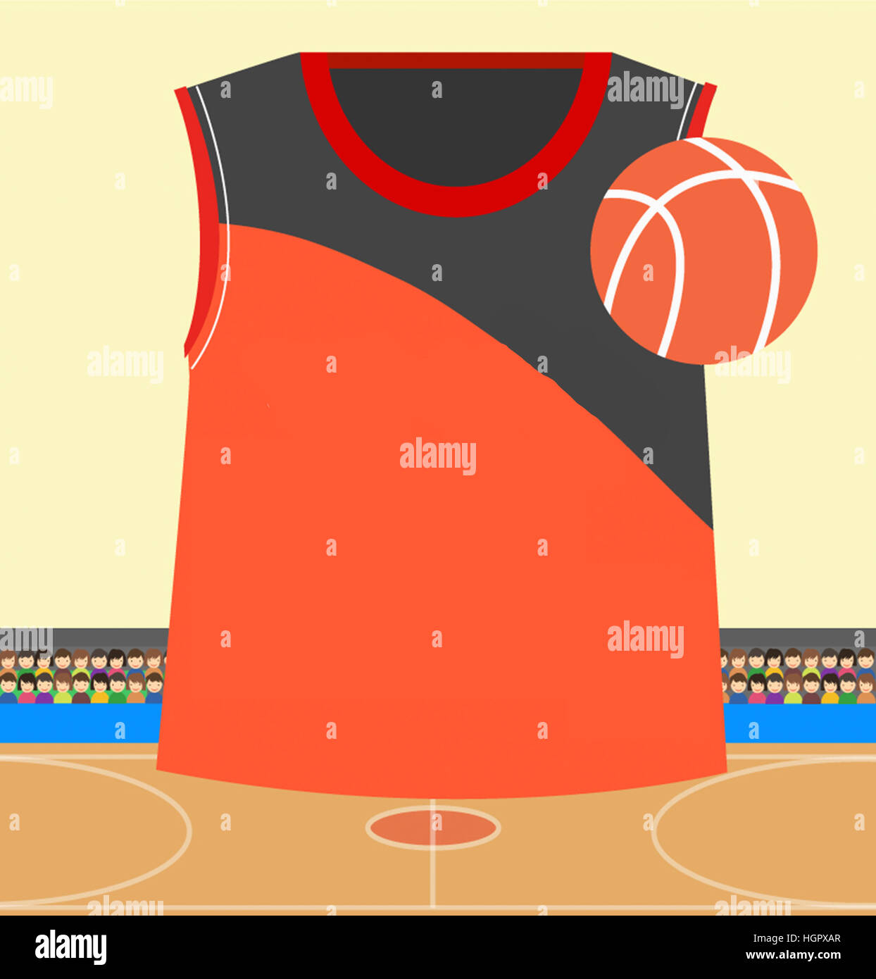 Illustration representing basketball Stock Photo - Alamy