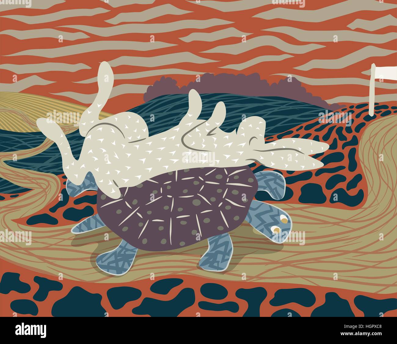 Tortoise and hare hi-res stock photography and images - Alamy