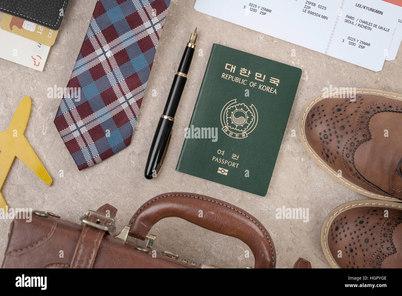 Objects for global business Stock Photo - Alamy