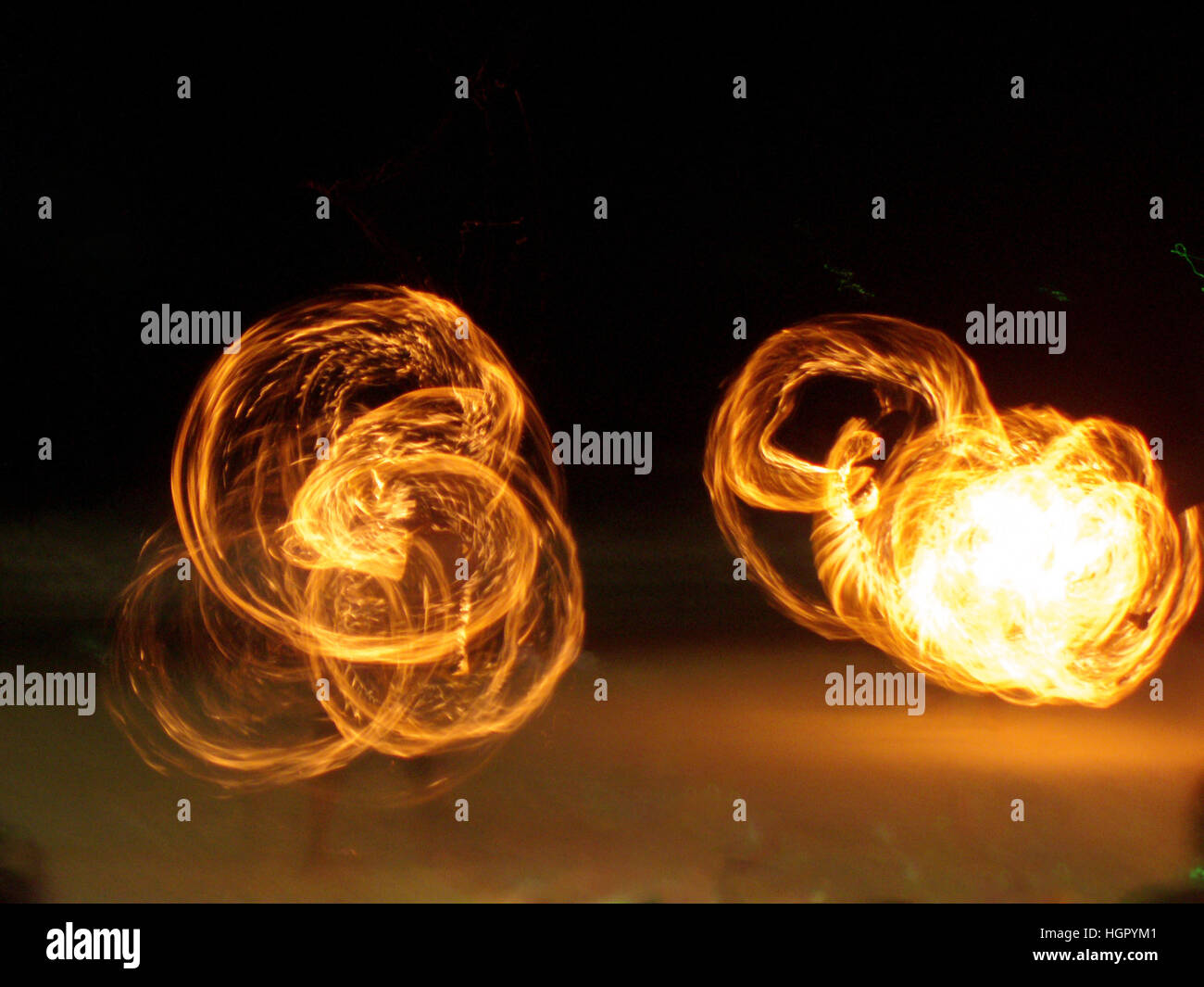Fire dancing thailand hi-res stock photography and images - Alamy