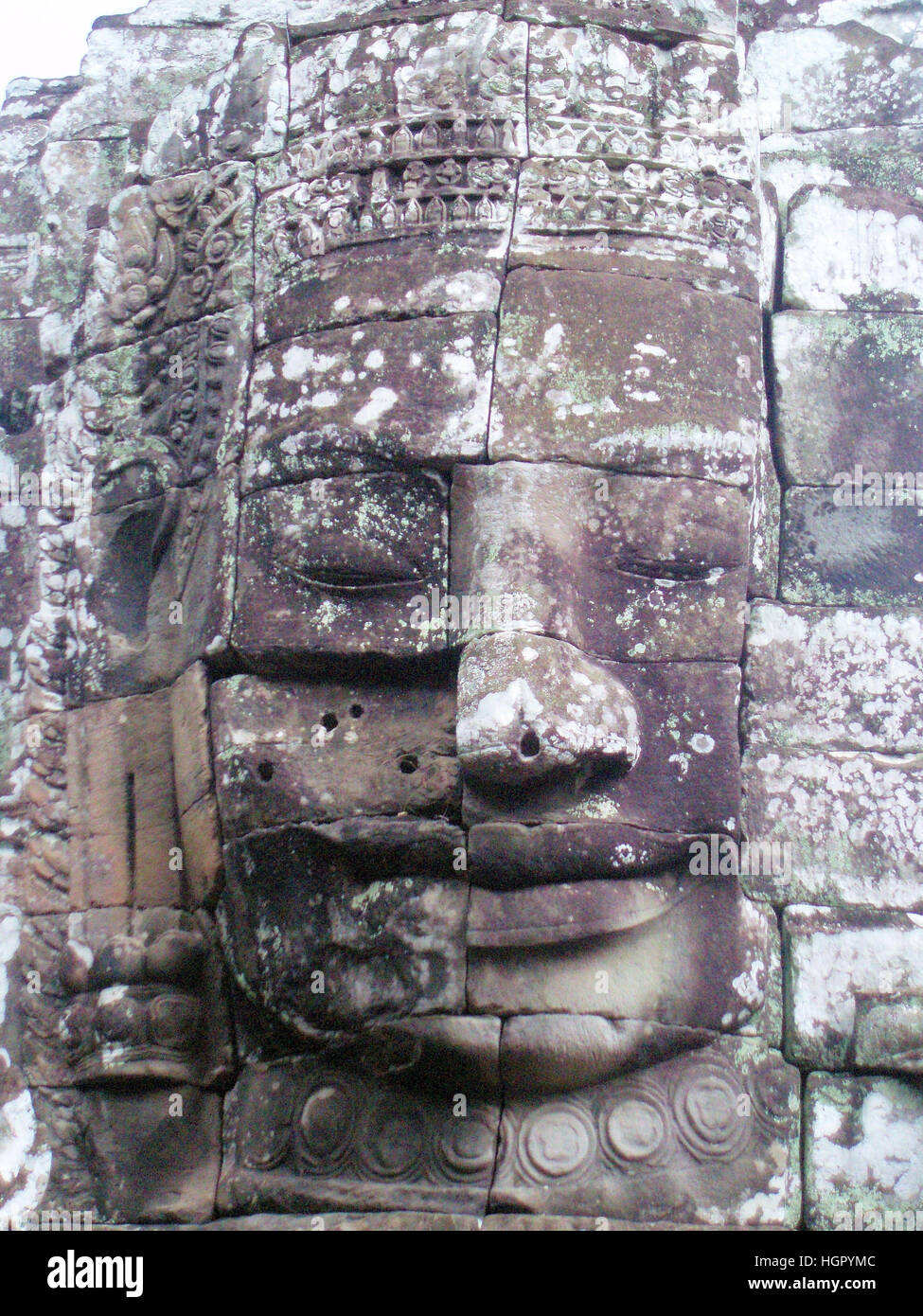 Bayon face Cambodia Stock Photo - Alamy