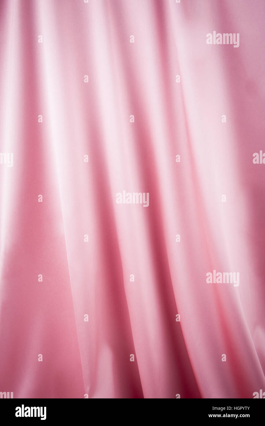 Wrinkled pink silk Stock Photo - Alamy