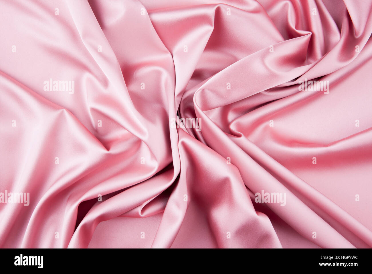 Close up of wrinkled pink silk Stock Photo - Alamy