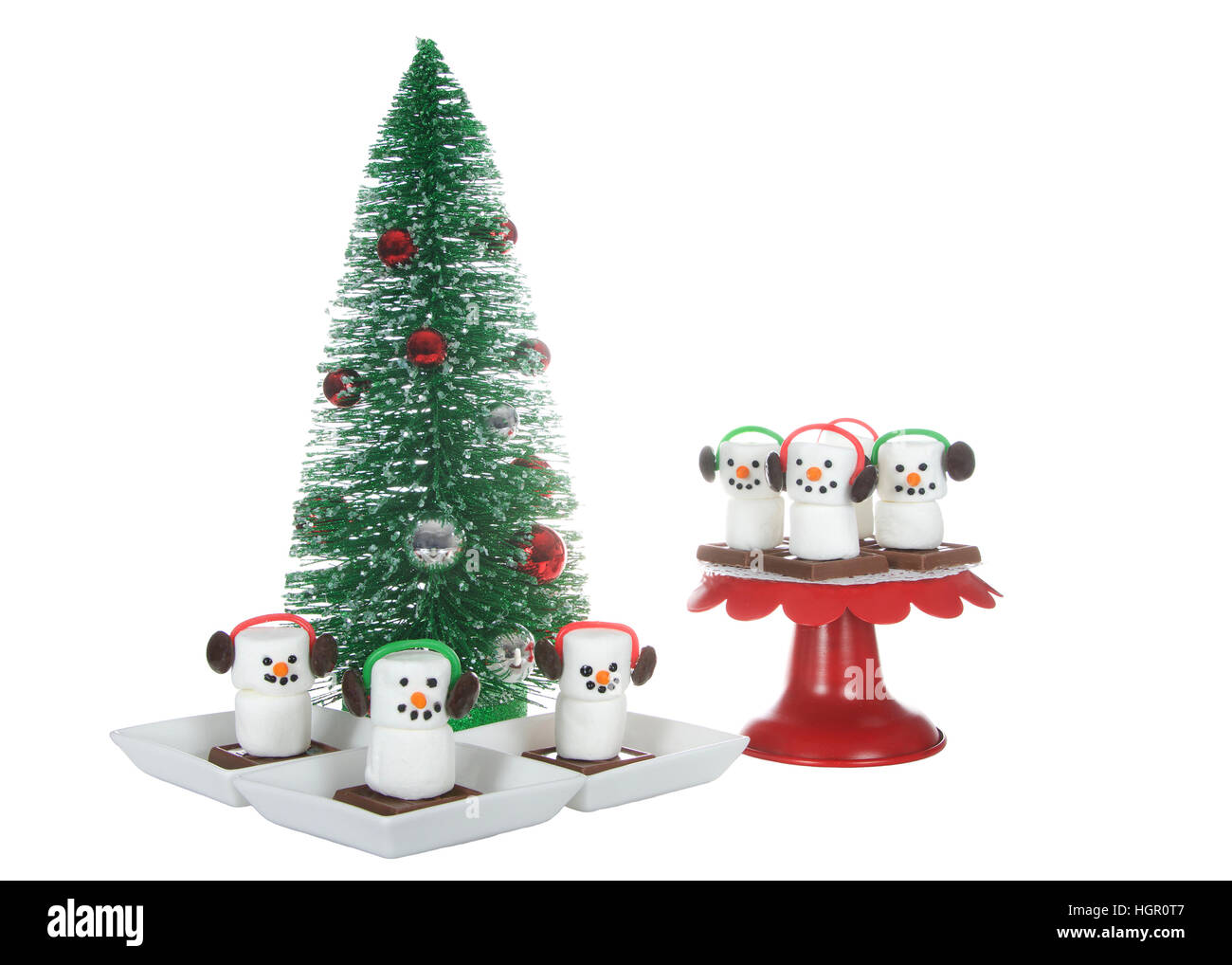 Marshmallow christmas tree on hi-res stock photography and images - Alamy