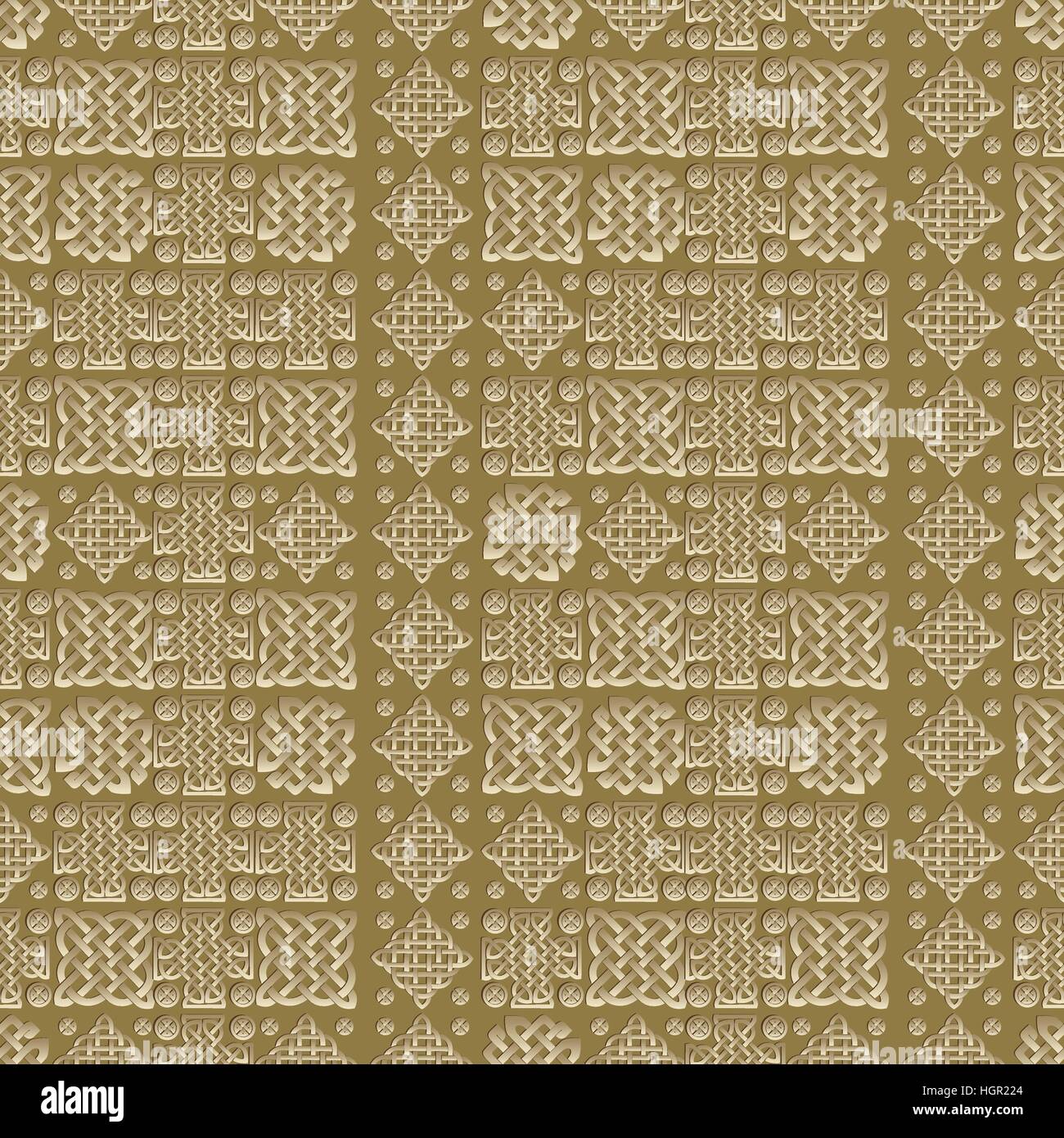 Celtic knot seamless pattern Stock Vector Image & Art - Alamy