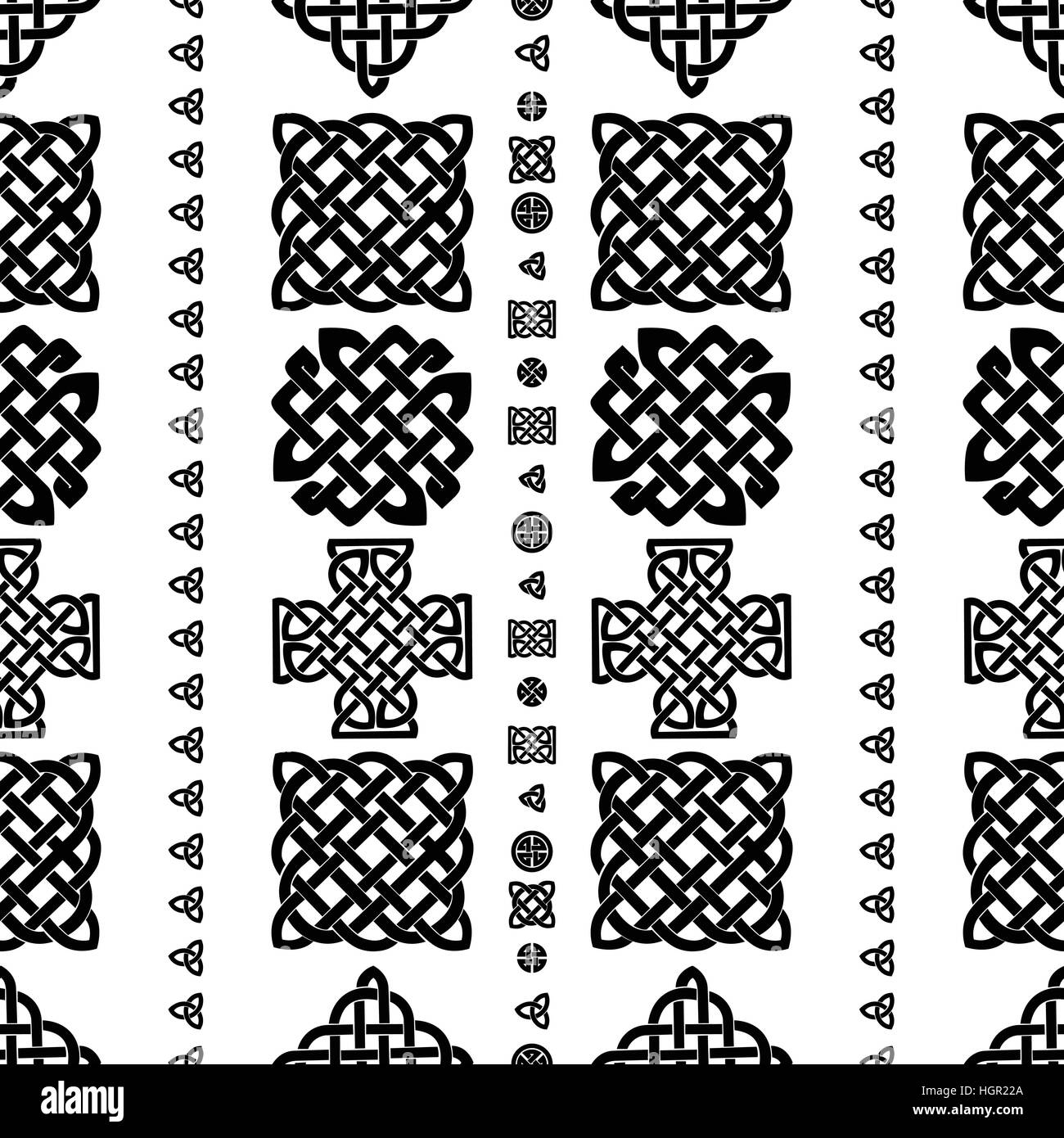 Celtic knot seamless pattern Stock Vector Image & Art - Alamy